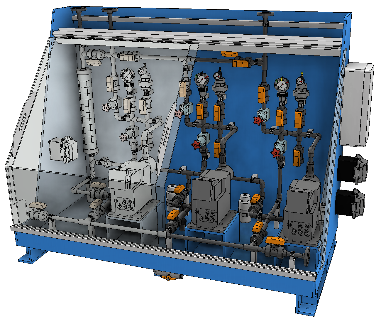 Chemical Feed Systems Triplex - Burt Process Engineered Systems